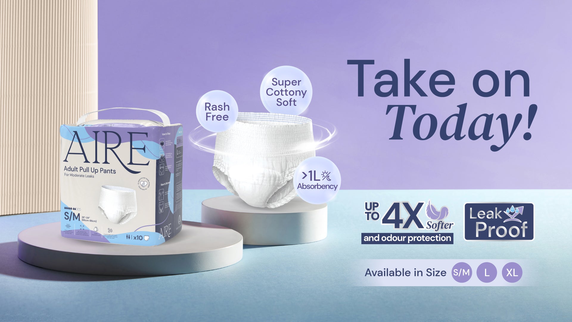 Adult Diapers, Pull Up Pants, Pamper Singapore, Buy Online – Aire