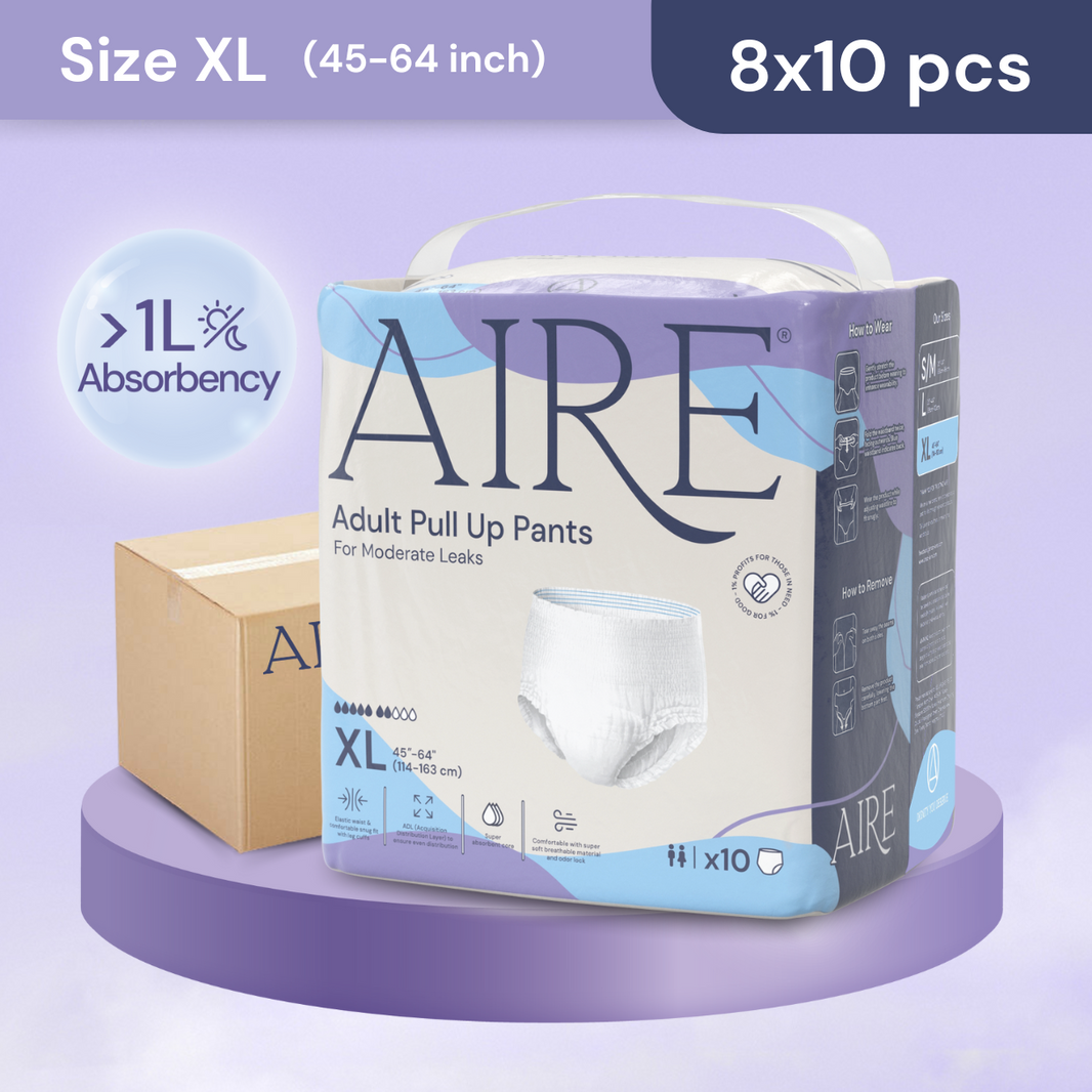 Best Adult Diapers, Pull Up Pants, Pamper Singapore, Buy Online – Aire